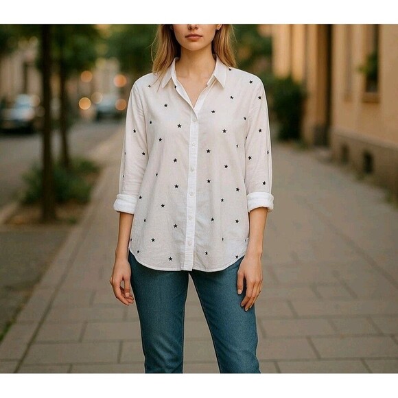Jane and Delancey | Tops | Jane Delancey Shirt For Women Size 2x White ...